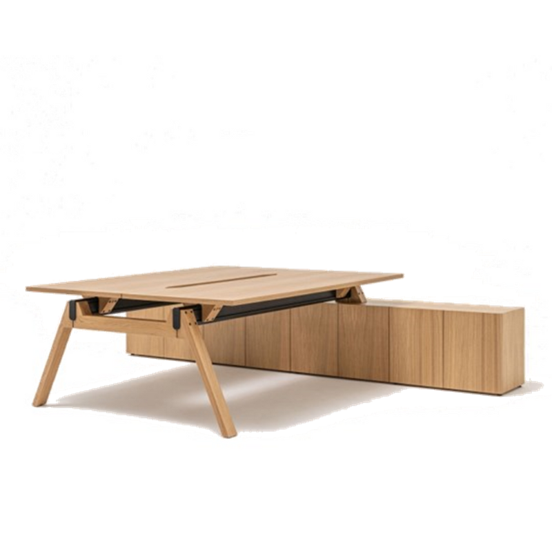 SOLID WOOD DOUBLE WORK TABLE VIGA • Thomson Furniture